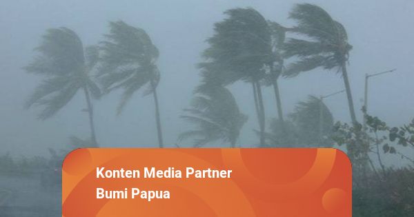 Waspada Kecepatan Angin Kencang Di Wamena Capai 29 Knot